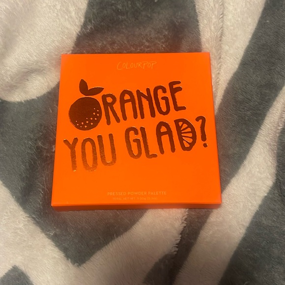 Colourpop | Makeup | Orange You Glad Colourpop Eyeshadow Palette | Poshmark